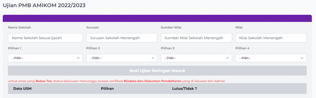 Panduan Pendaftaran PMB Universitas AMIKOM Yogyakarta 2022/2023 - FAQ AMIKOM
