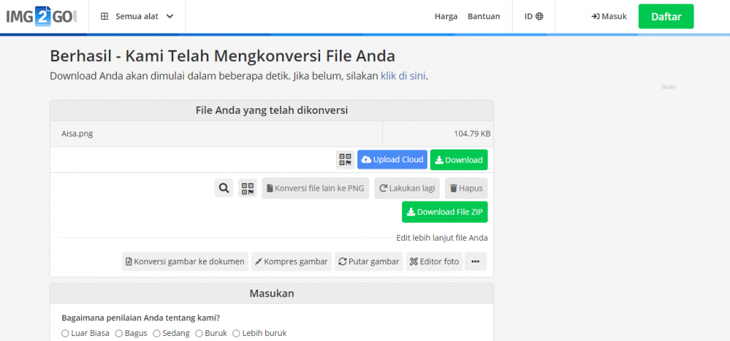 Website untuk mengubah resolusi foto - FAQ AMIKOM